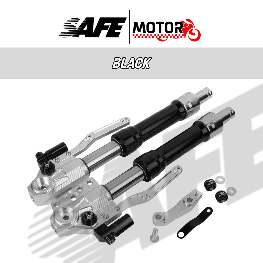 NMAX V1 AND V2 INVERTED FRONT SHOCK SET CNC Higt Quality AHRS RACING ...