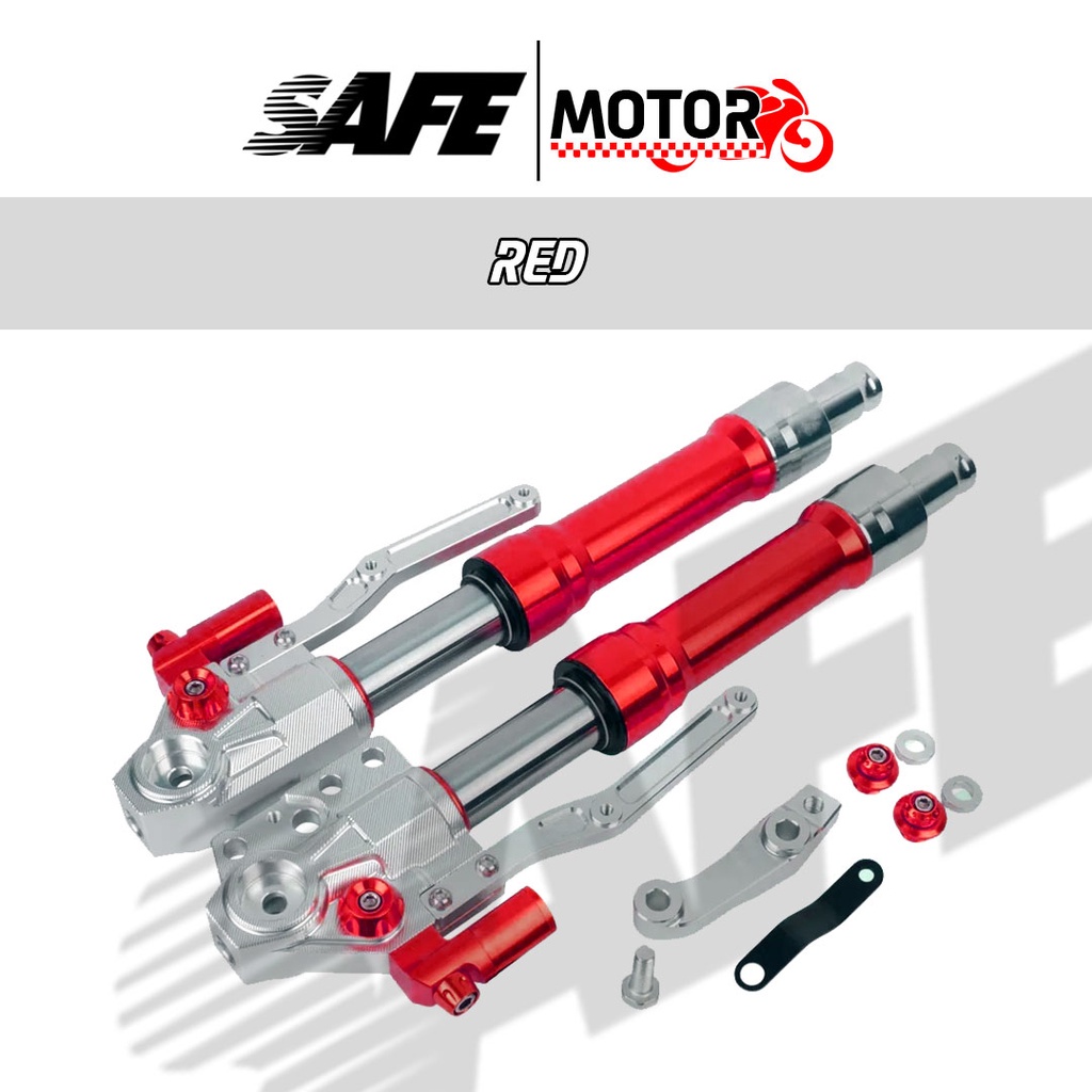 NMAX V1 AND V2 INVERTED FRONT SHOCK SET CNC Higt Quality AHRS RACING ...