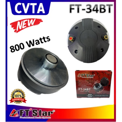 FT STAR Megapro Compression Driver Unit Tweeter 800W (ft-34bt) Heavy ...