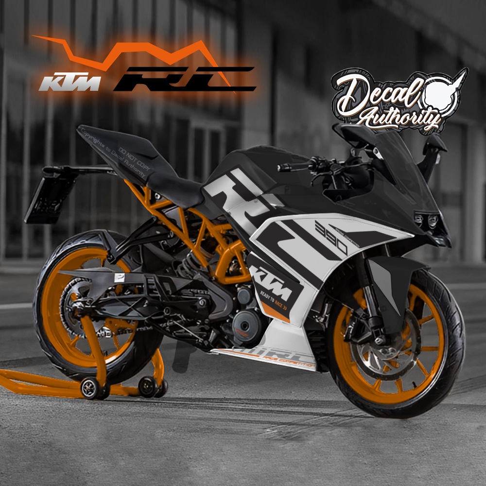 KTM RC 390/200 Stock Graphics Kit | Shopee Philippines