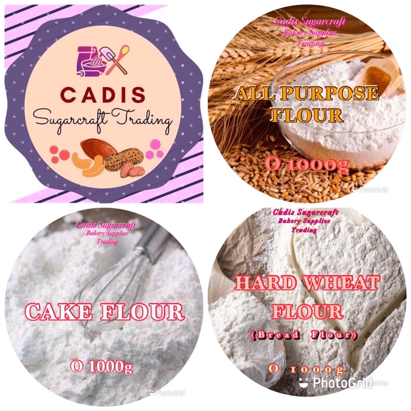 PREMIUM All PURPOSE FLOUR/ CAKE FLOUR/HWF BREAD FLOUR | Shopee Philippines