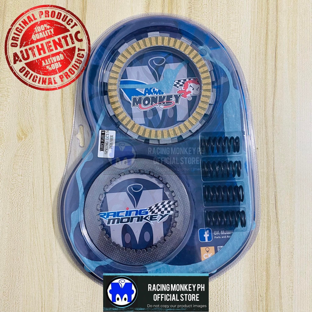 Racing Clutch Plate Lining w/ Springs and Gasket Set (SNIPER150/LC150 ...