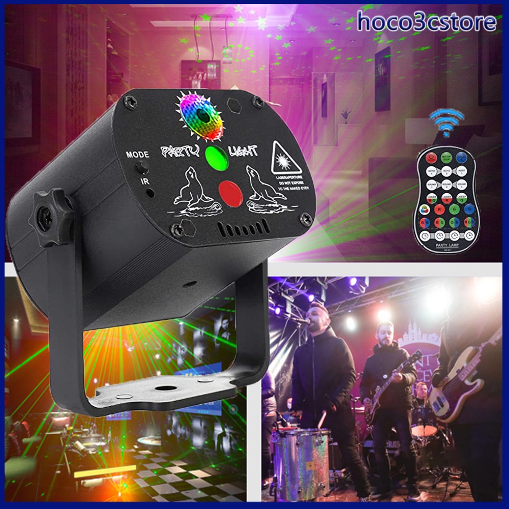 60 Pattern Laser Projector Stage Light LED RGB Party KTV Club DJ Disco ...