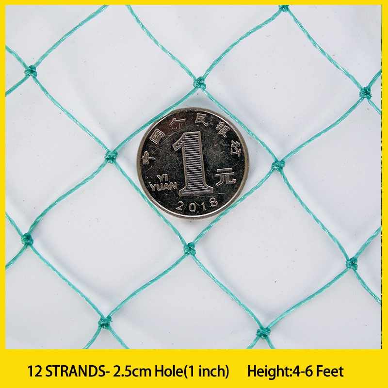 10 20 30 50 100 Meters Chicken Net Bird Mesh Net For Chicken Cat Dog ...