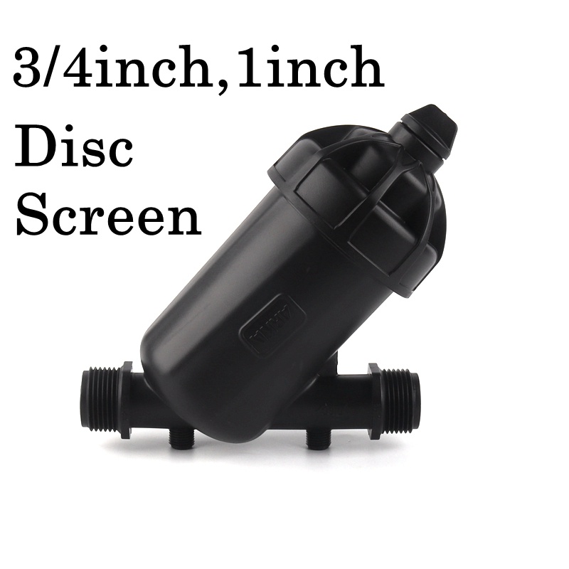 1pc 3/4"1" Disc Filter Male Thread Screen Filter Garden Watering Metal ...