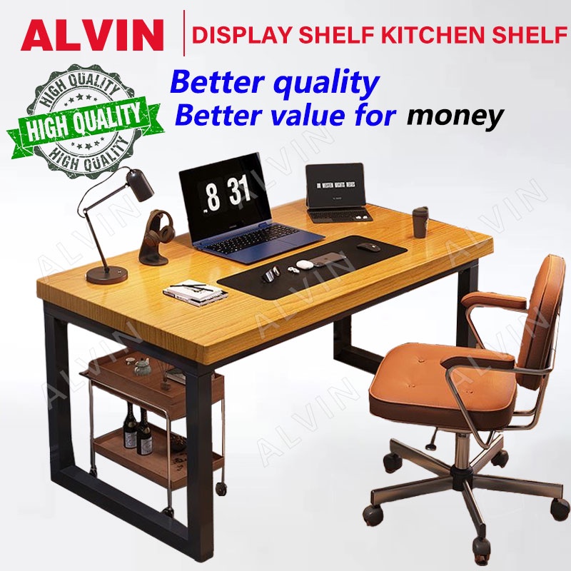 ALVIN Desktop computer desk home study desk desk writing desk simple ...