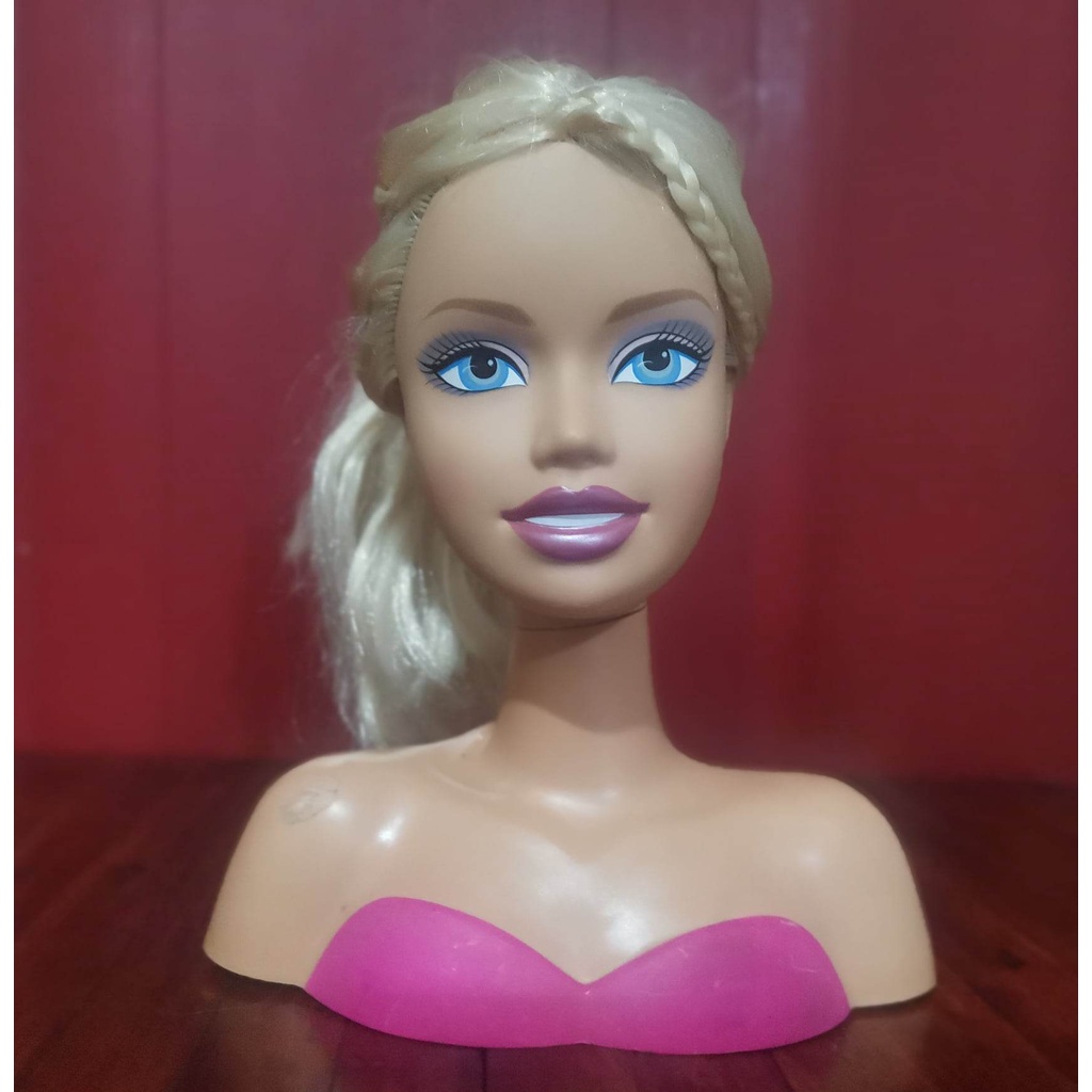 Barbie head (preloved) mattel markings | Shopee Philippines