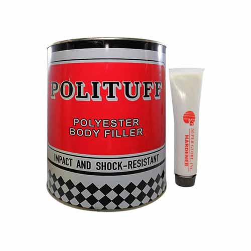 Polituff Body Filler with Hardener 1 Liter | Shopee Philippines