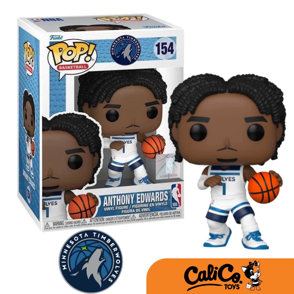 POP! NBA Basketball: Minnesota Timberwolves - Anthony Edwards | Shopee ...