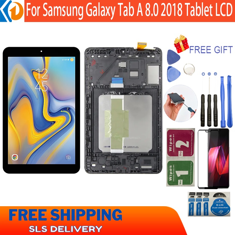 For Samsung Galaxy Tab A 8.0 2018 Tablet LCD T387 T387V T387W For TabA ...
