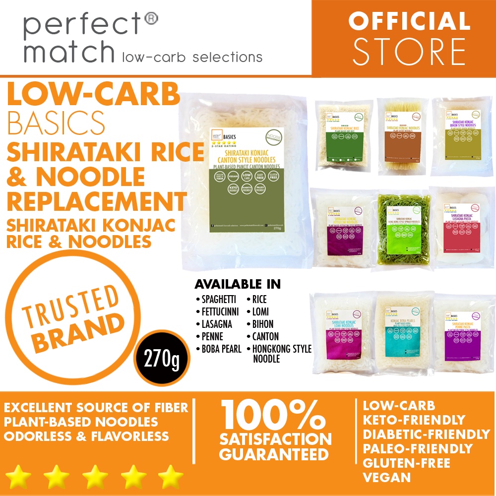 PerfectMatch Low-carb® PerfectMatch Low-carb l Shirataki Konjac Noodle ...