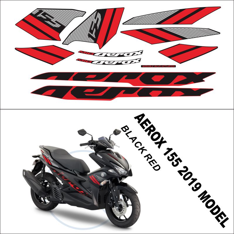 mags sticker for aerox v2 Yamaha NVX 155 decals motorcycle decoration ...
