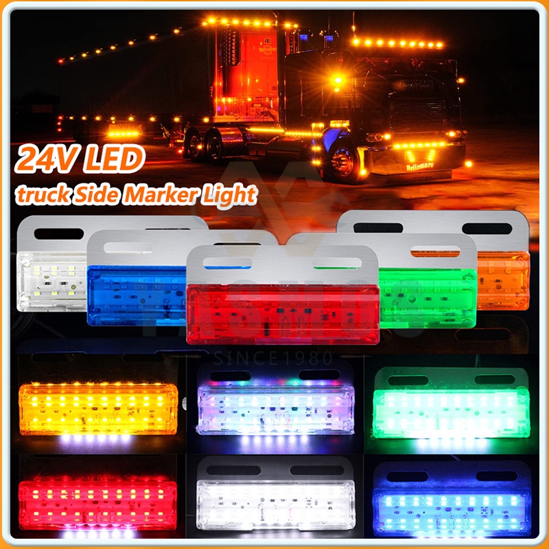 24V volt led truck tail lights, truck side lights, ship passenger car ...
