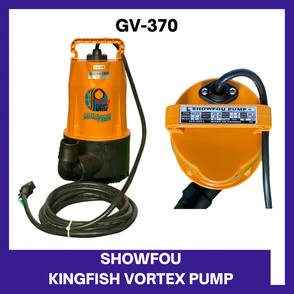 Showfou Kingfish Vortex Pump (1/2HP) | Shopee Philippines