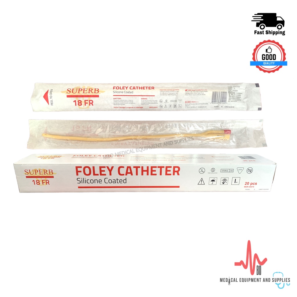 Partners/Superb Foley Catheter - PER BOX (FR8,10,12,14,16,18) | Shopee ...