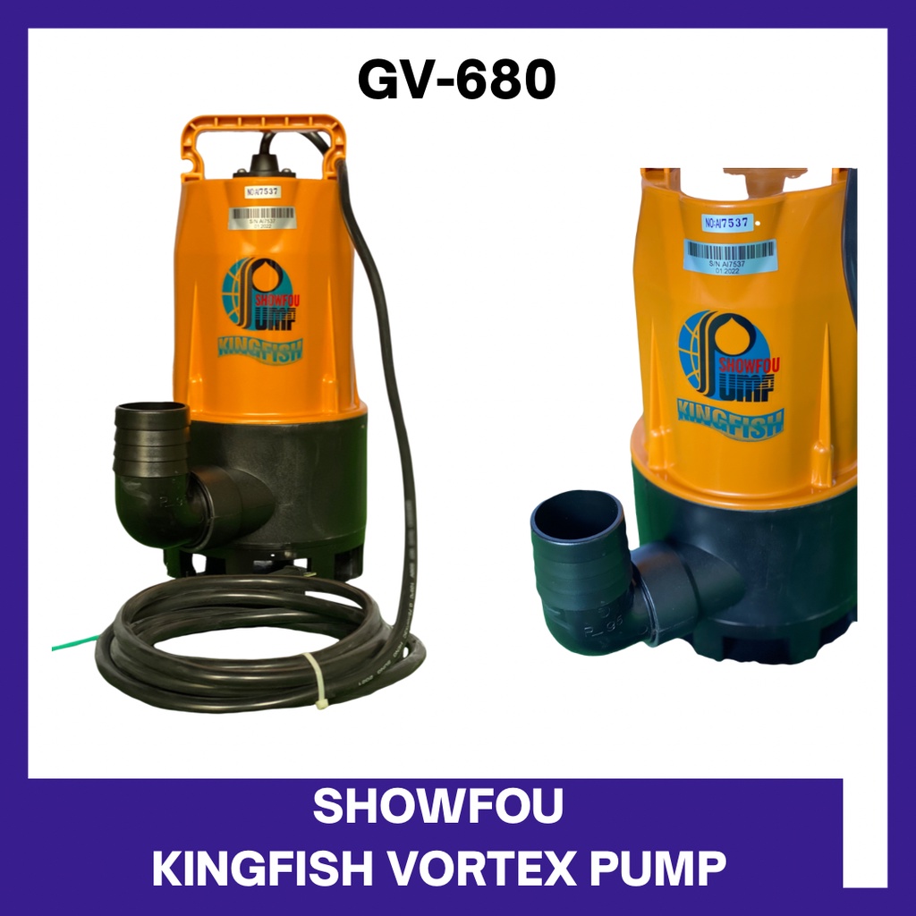 Showfou Kingfish Vortex Pump (7/8HP) | Shopee Philippines