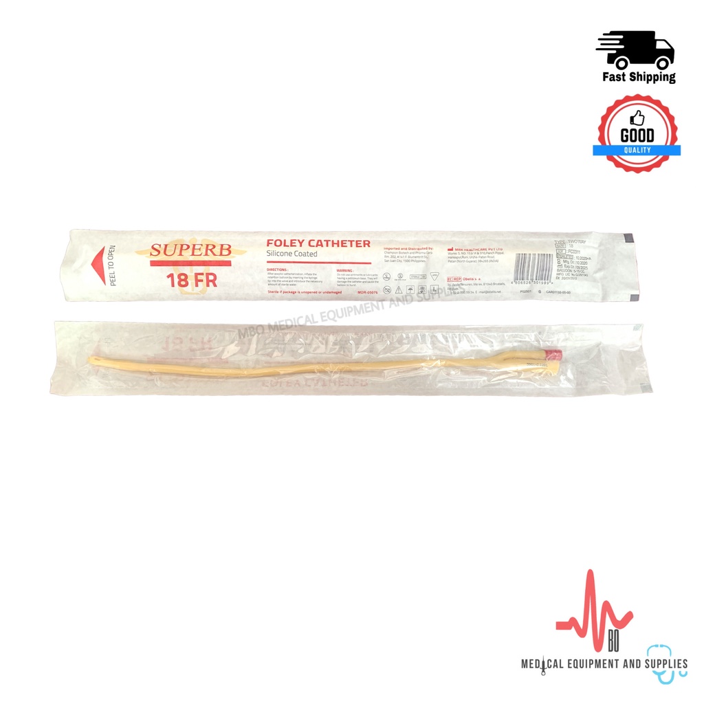 Partners/Superb Foley Catheter - PER PIECE (FR8,10,12,14,16,18 ...