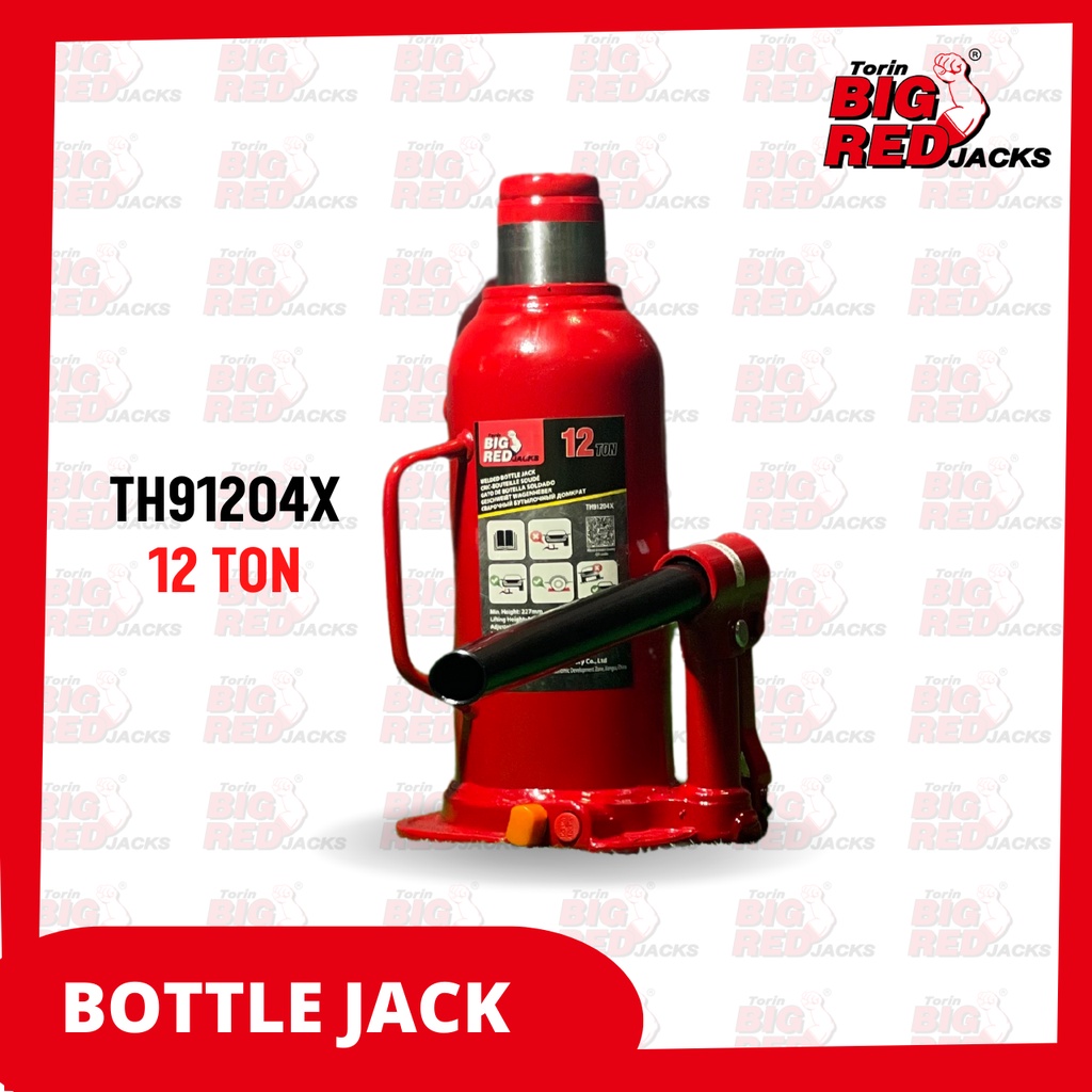 Big Red Bottle Jack 12 TONS | Shopee Philippines