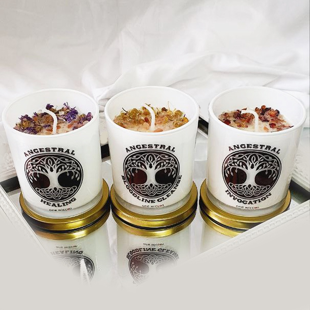 One Wiccan’s Ancestral Veneration Candle Collection 320g (Invocation ...