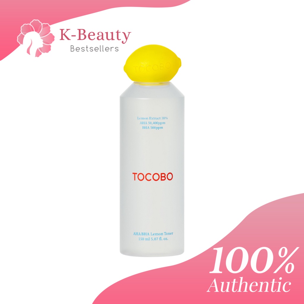 TOCOBO AHA BHA Lemon Toner 150ml | Shopee Philippines