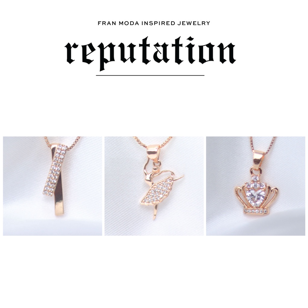 FRAN MODA | REPUTATION Taylor Swift Inspired Necklace Collection ...