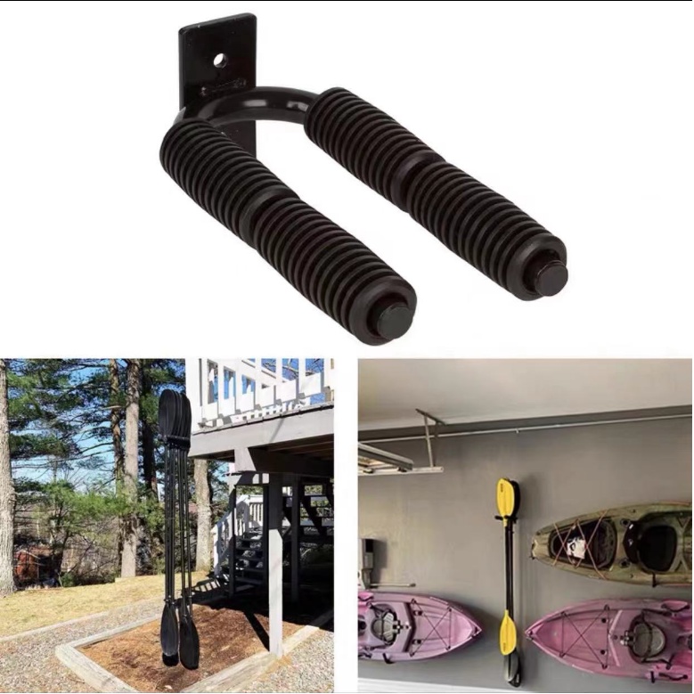 Canoe Canoe Rubber Boat Paddle Hanger Heavy Duty Paddle Wall Hanger ...