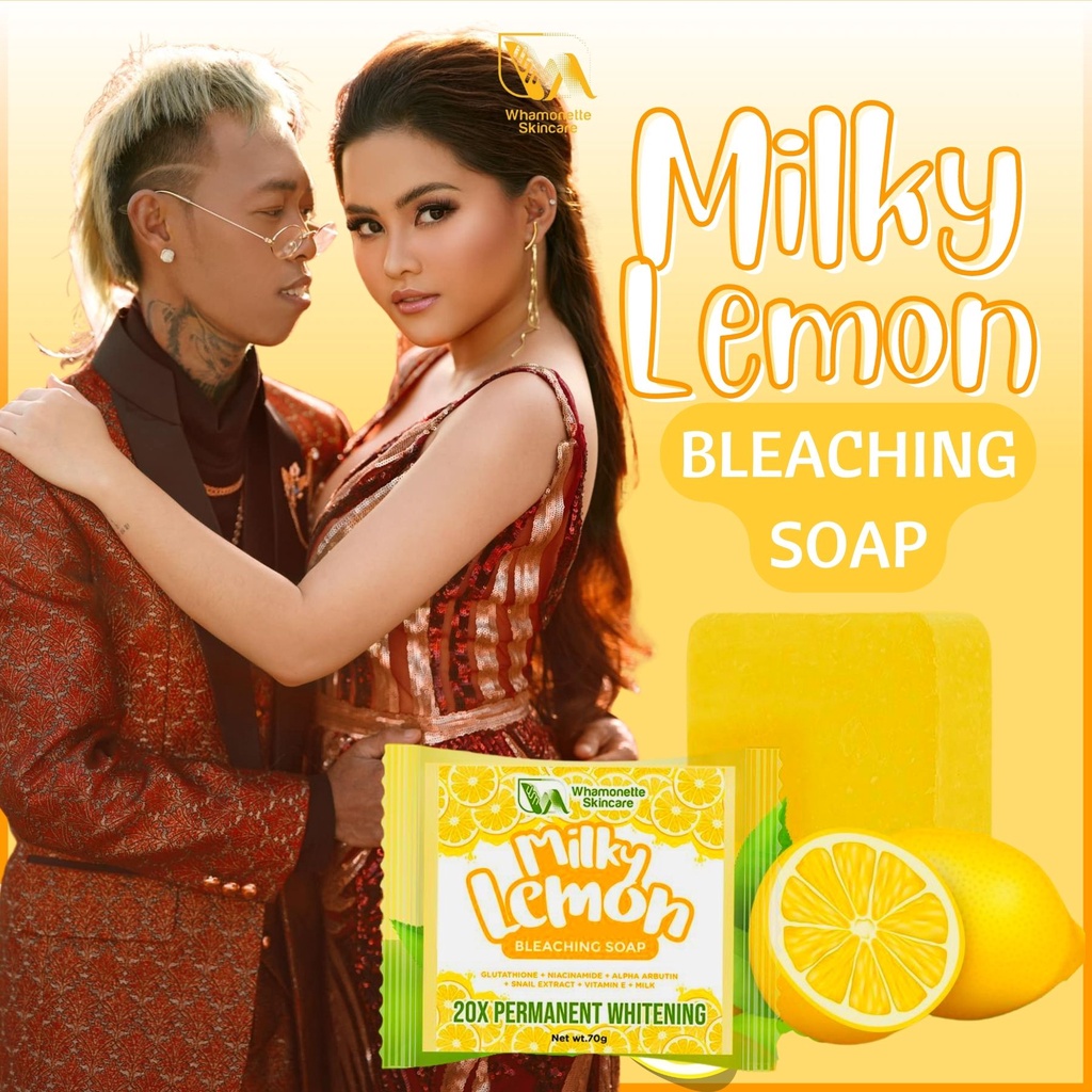 WHAMONETTE SKINCARE | MILKY LEMON SOAP | SMOOTH | WHITENING ...
