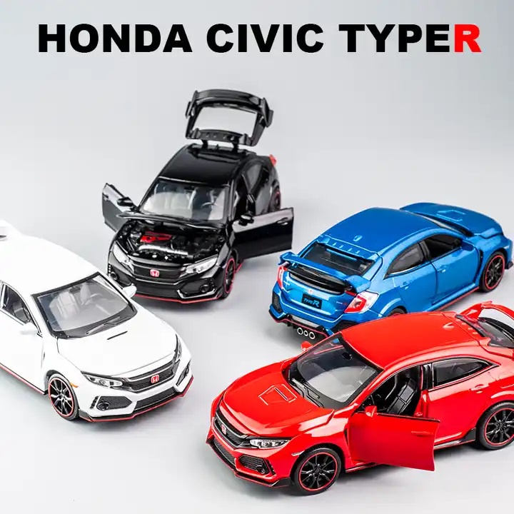 *alloy toy*HONDA CIVIC TYPER TYPE-R 1:32 ALLOY DIE CAST CAR MODEL ...