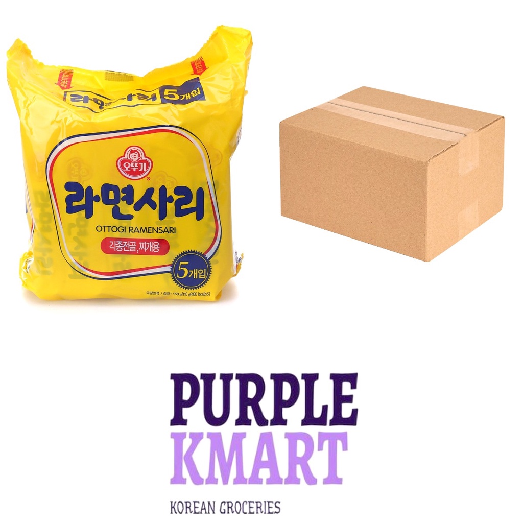 OTTOGI RAMEN SARI / RAMYUN SARI / RAMENSARI 110G 1BOX = 40PCS | Shopee ...