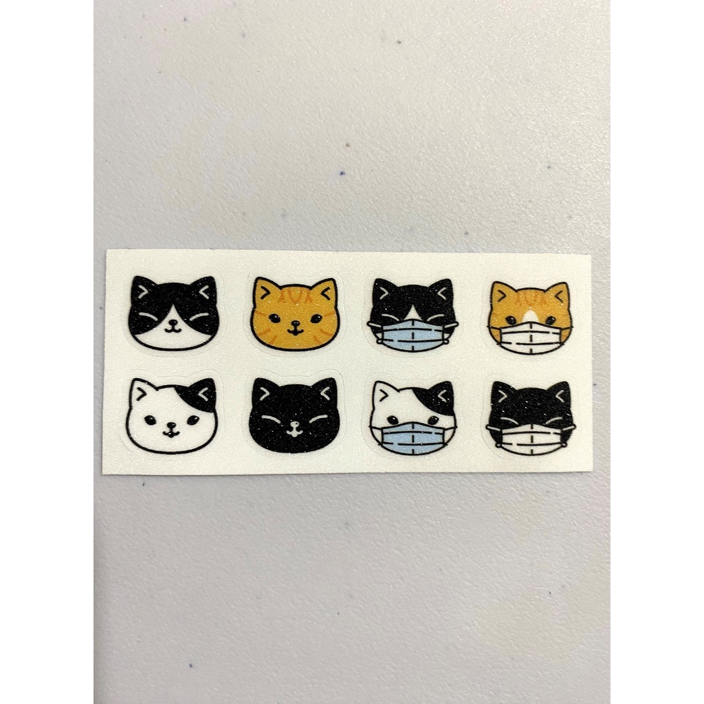 Cat Edition - Cute CVV/ CVC Stickers (Anti-Theft Stickers for ATM and ...