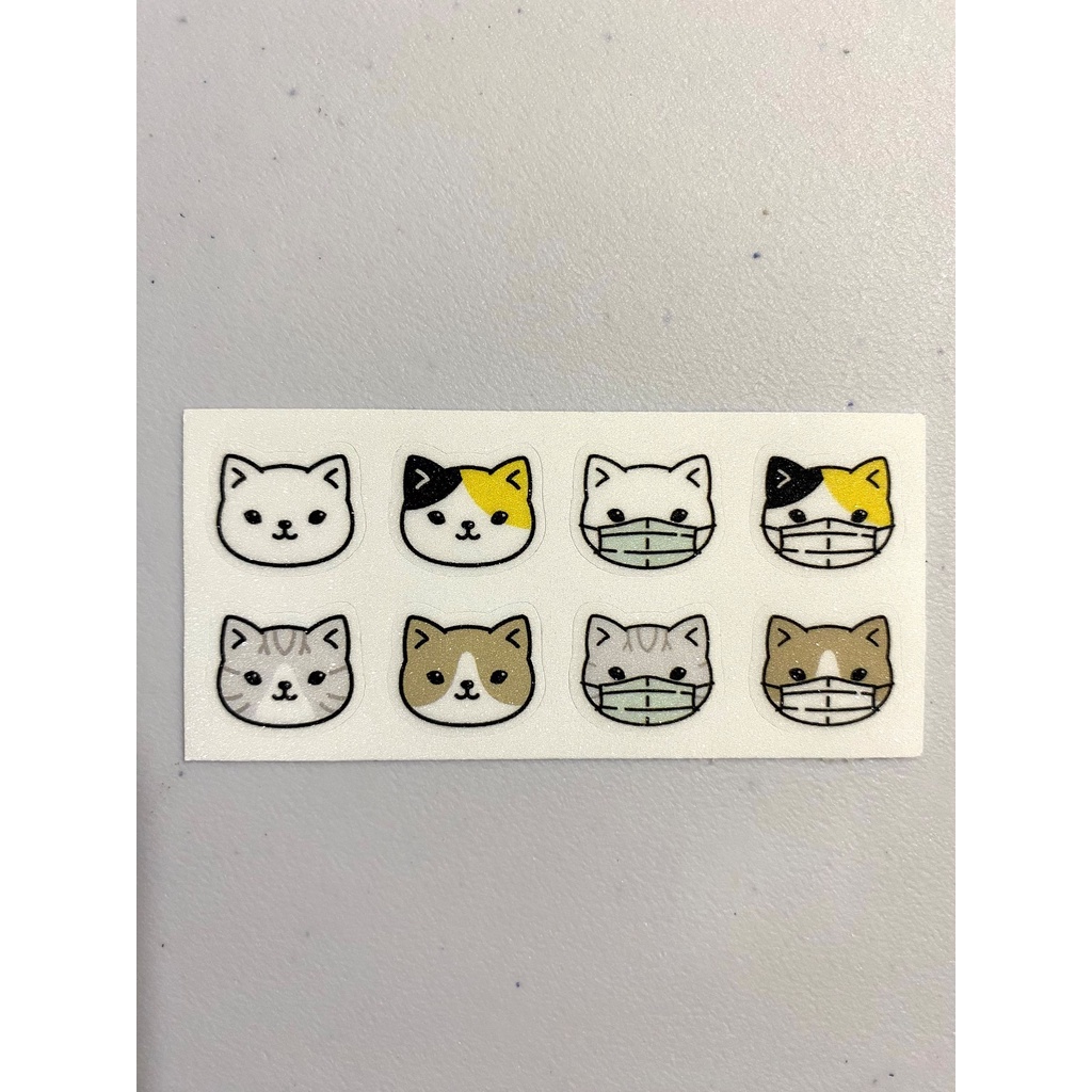 Cat Edition - Cute CVV/ CVC Stickers (Anti-Theft Stickers for ATM and ...