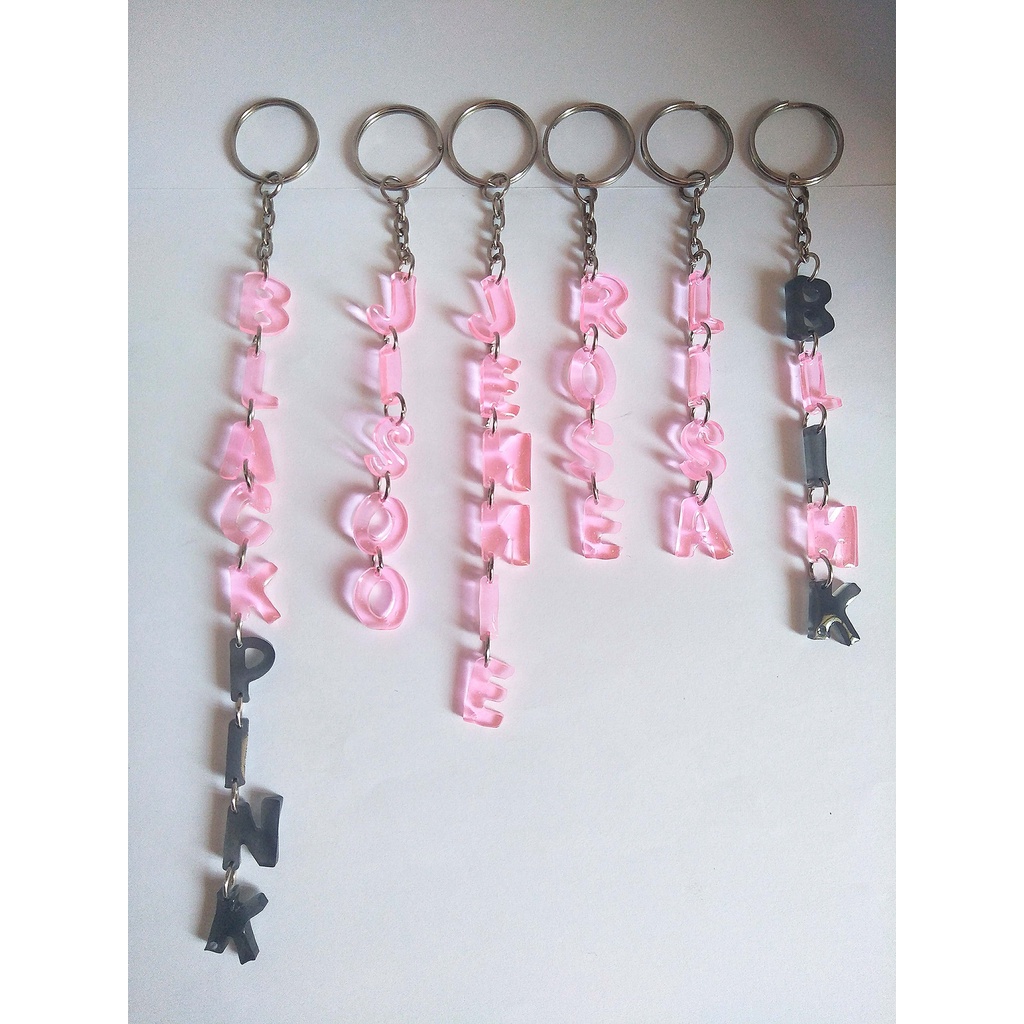Blackpink Kpop Alphabet Letter Charm Keychains | Shopee Philippines