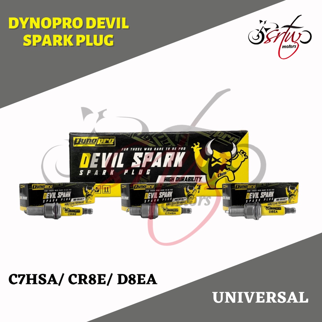 SRTW Dynopro Devil Spark Plug Electroide Nickel Alloy | Shopee Philippines