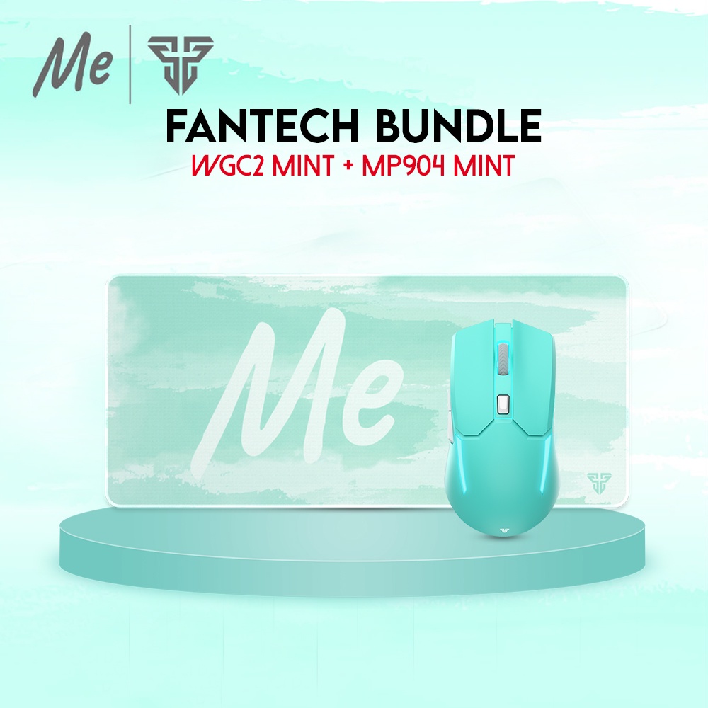 Fantech Venom II WGC2 Wireless Gaming Mouse with MP904 Gaming Mousepad ...