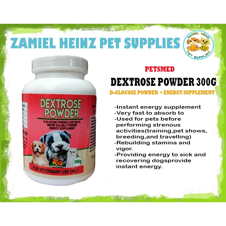 PETSMED DEXTROSE POWDER 300g | Shopee Philippines