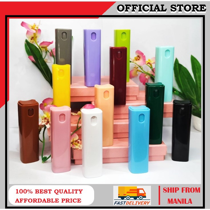 10ml Mini Spray Bottle WITH LACE Refillable-Perfect For Alcohol Perfume ...