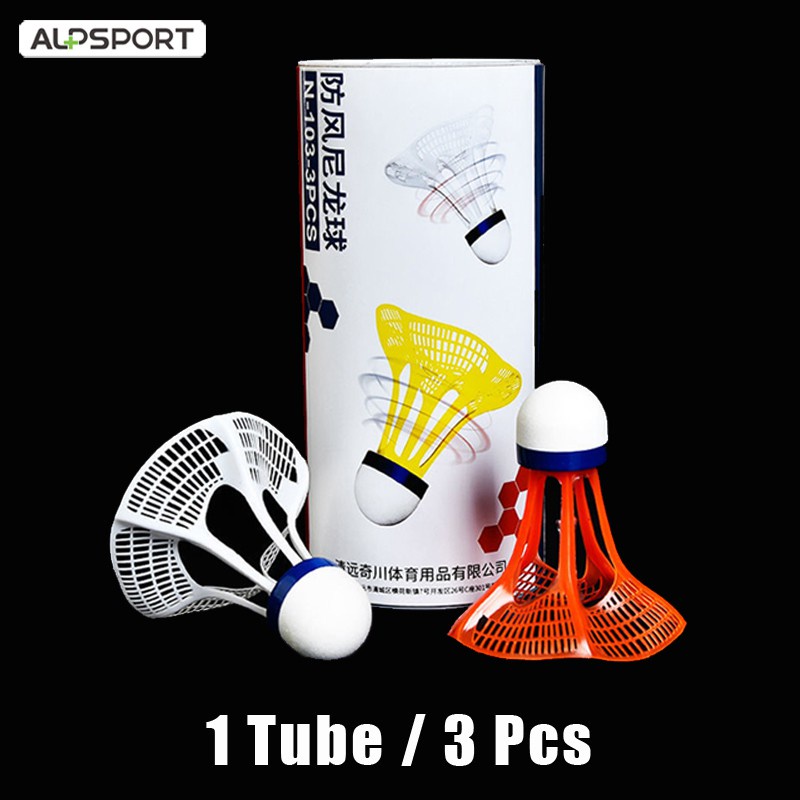 TOSEEK AirShuttle Outdoor Twist Windproof Plastic Nylon Shuttlecock ...