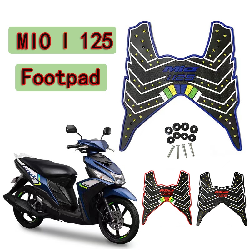 YAMAHA Mio i 125 & Mio i 125s / M3 Rubber Matting With Free Screw ...