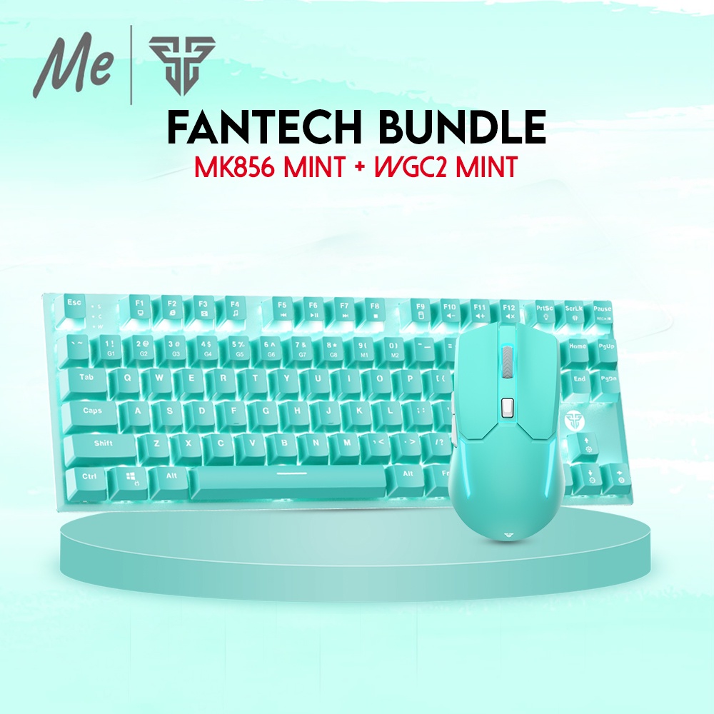 Fantech Maxfit87 MK856 Mechanical Gaming Keyboard with Venom II WGC2 ...