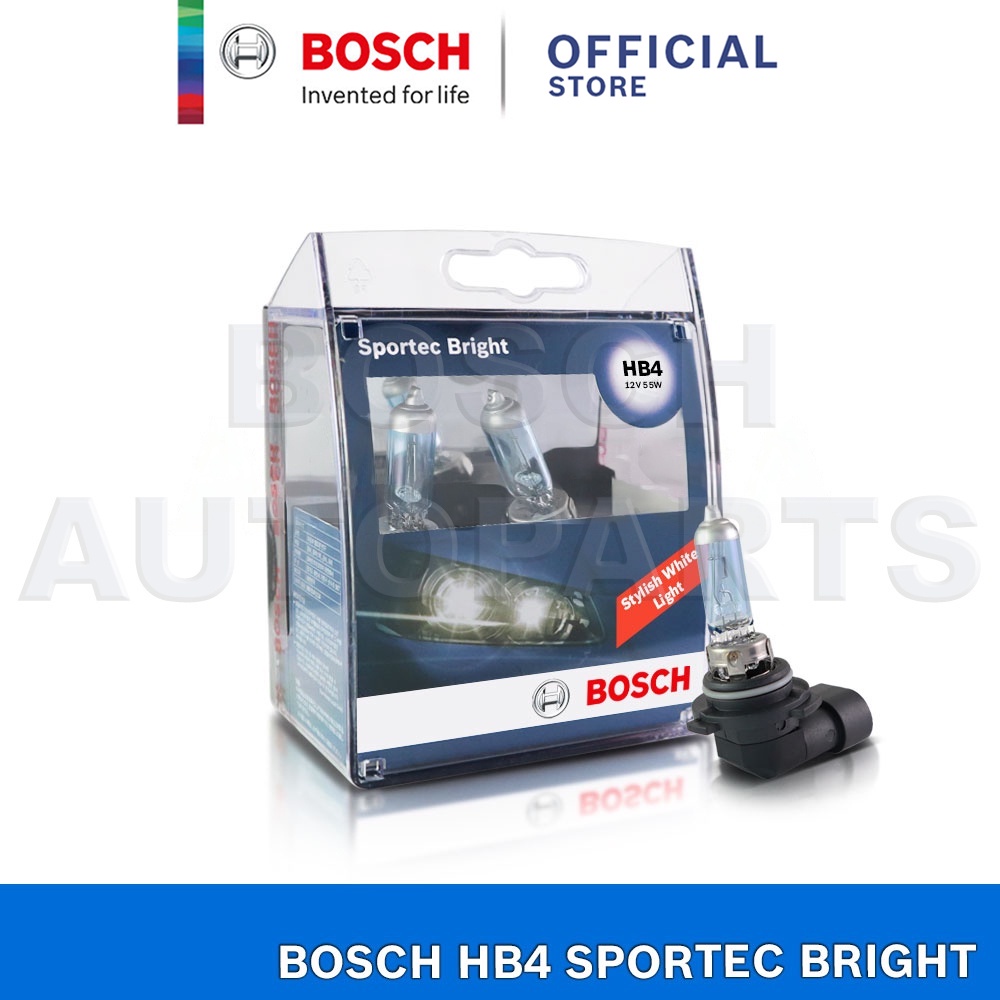 Bosch Sportec Bright Bulb Hb4 12v 55w Set | Shopee Philippines