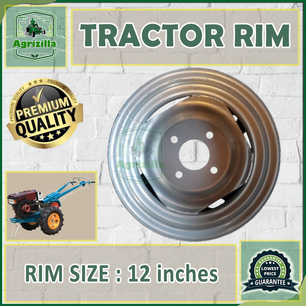 Brand New Rim 12 For Kuliglig ,Hand Tractor and Chasis Fit to Tire ...