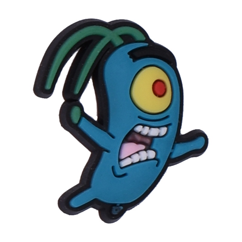 Classic Cartoon Anime SpongeBob SquarePants Graffiti Series Jibbitz set ...