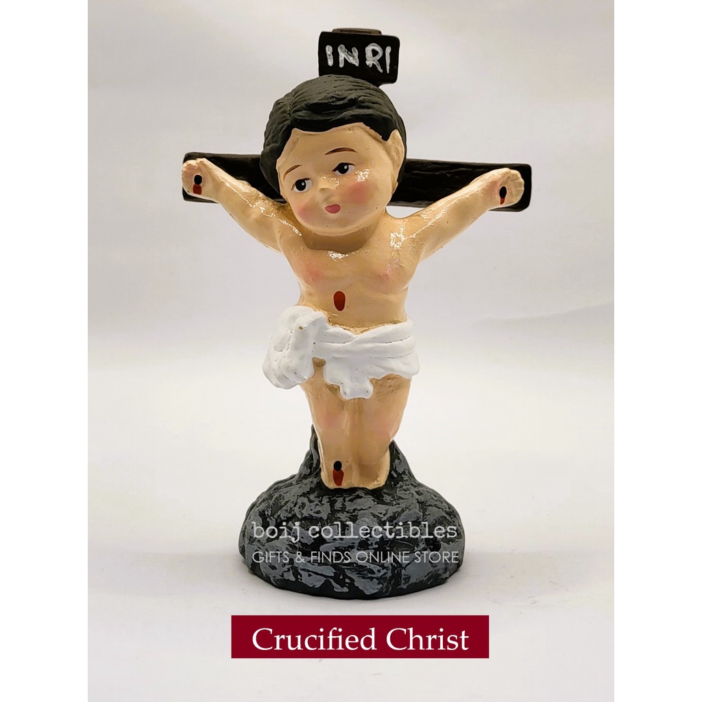 Chibi Religious Mini Statues Holy Family Sto. Nino Virgin Mary St ...