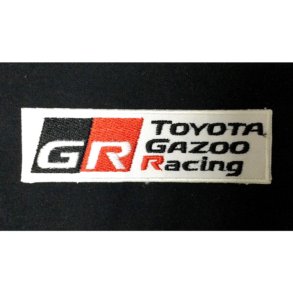 GR Racing Toyota Cloth Patch | Shopee Philippines