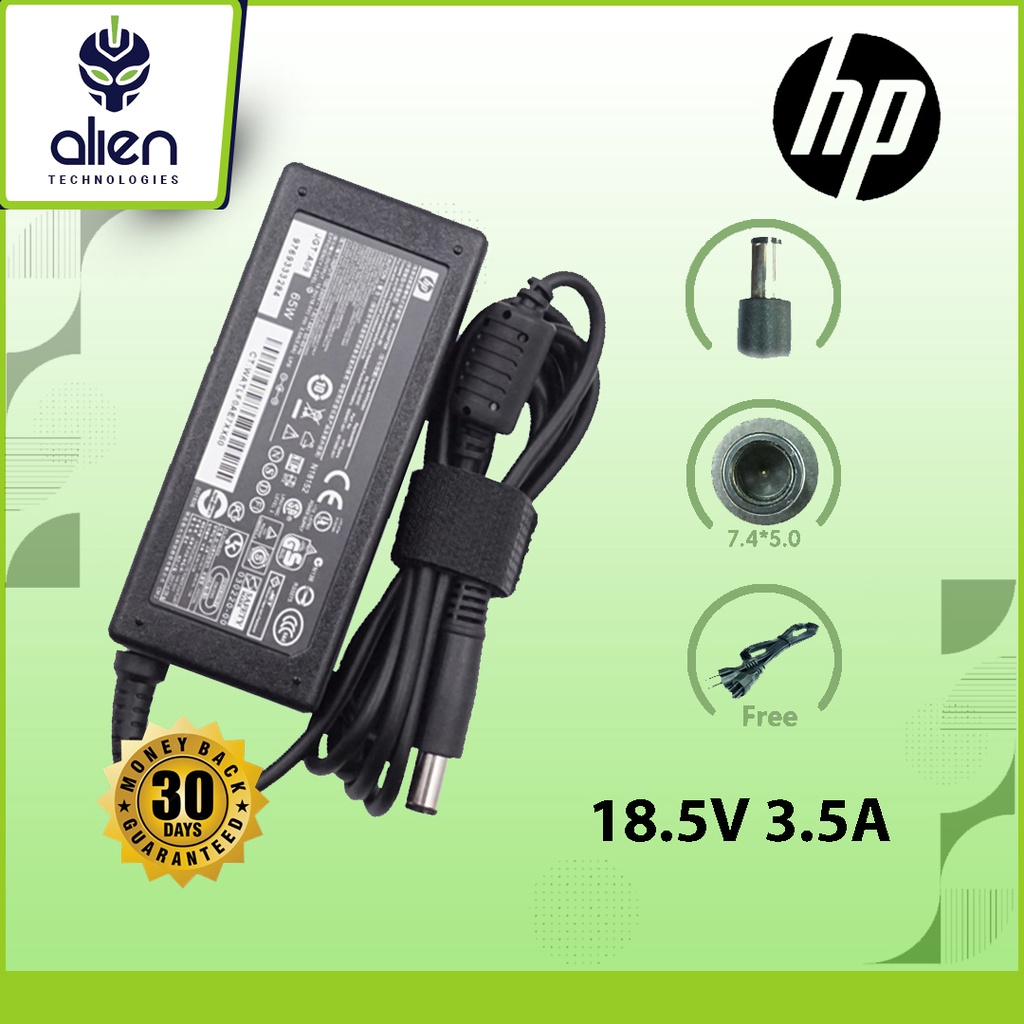 HP Compaq Laptop Charger 18.5V 3.5A for 6535s 6710b 6710s 6715b 6715s ...