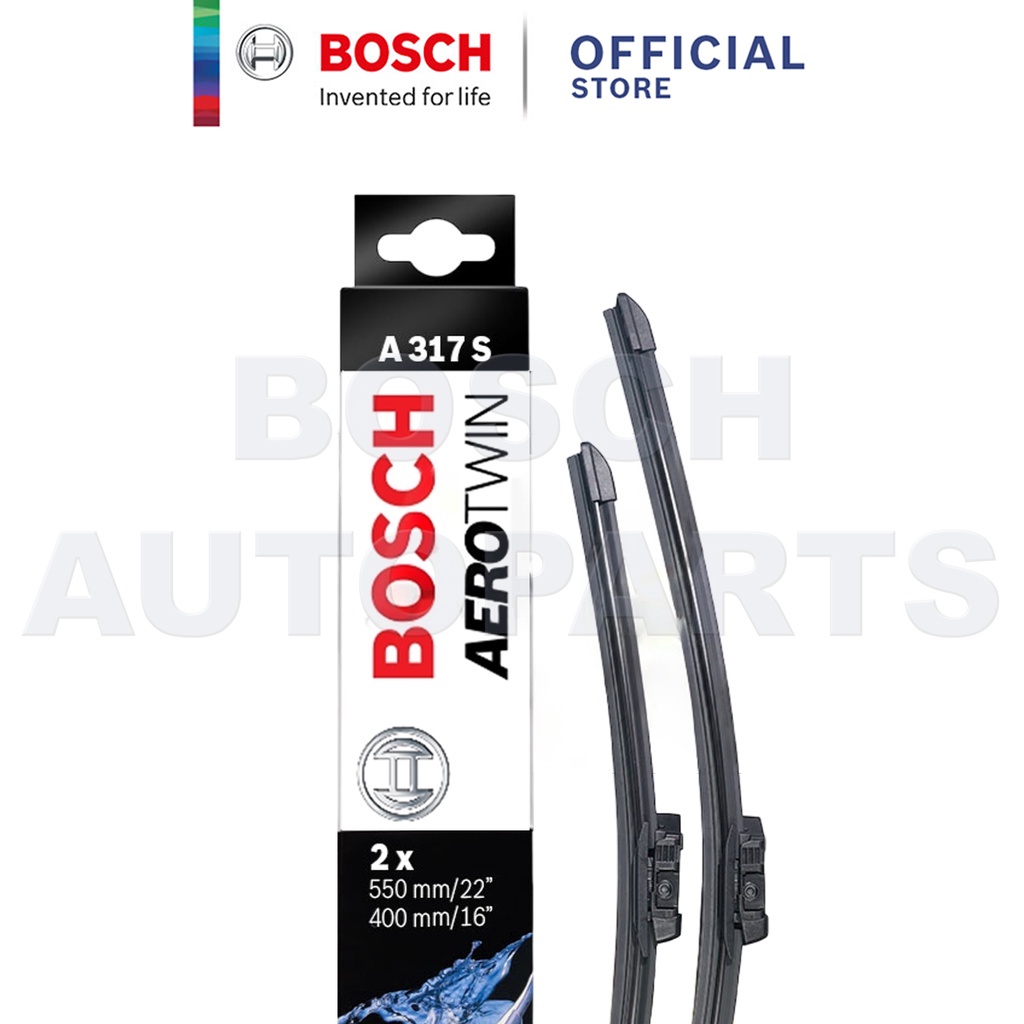 Bosch Aerotwin Wiper Blade Set for FORD Ecosport 2016 - 2017 A317S (22 /16 ) | Shopee Philippines