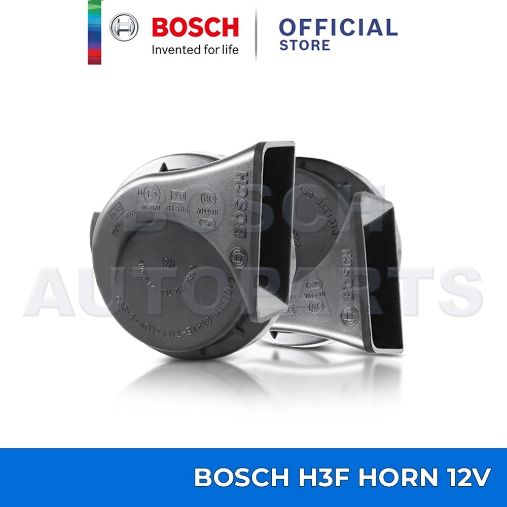 Bosch Horn H3f 12v W/ Original Bosch Relay plus FREE Socket | Shopee Philippines
