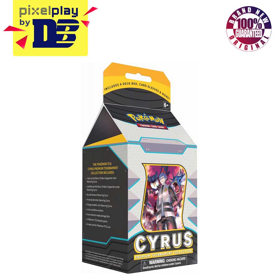 Pokemon Trading Card Game Premium Tournament Collection Cyrus (290 ...
