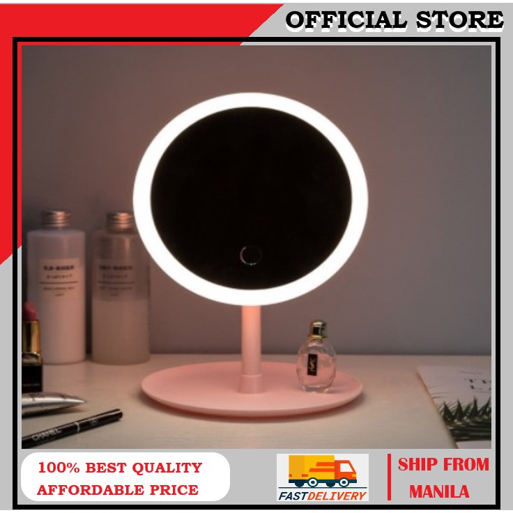 SYX SHOP Led Makeup Mirror with light fill table top vanity mirror ...