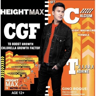 BUY 10 TAKE 1 Height Maxx Nutri-C Tall Height Enhancer 20 Capsules per ...